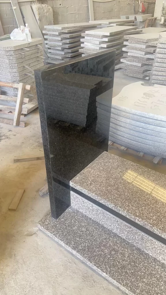 Multicolor Granite Monument Poland Style Tombstone - China Professional ...