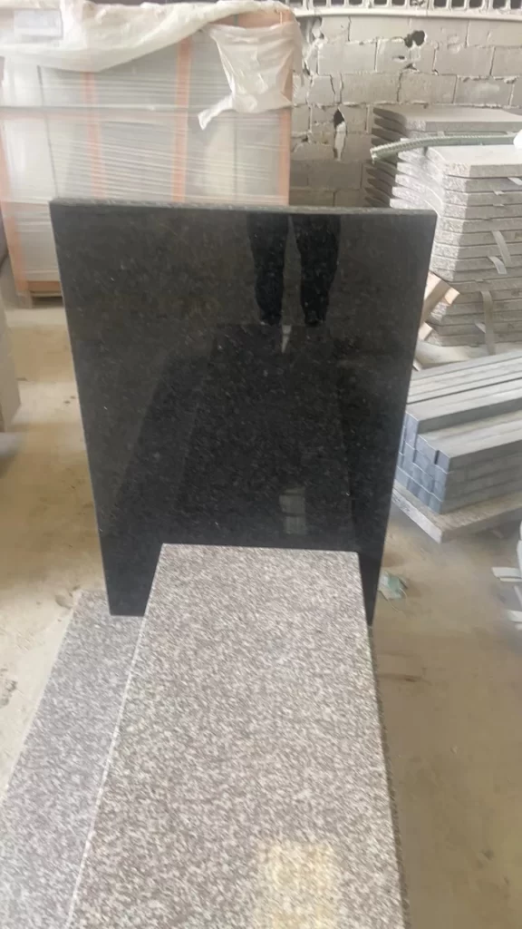 Multicolor Granite Monument Poland Style Tombstone - China Professional ...